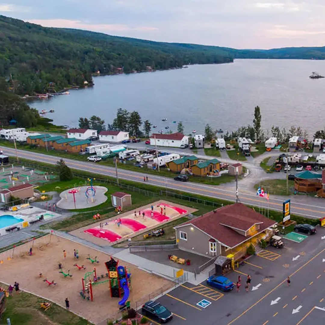Plage et amusements Camping BSL - Tourisme Bas-Saint-Laurent